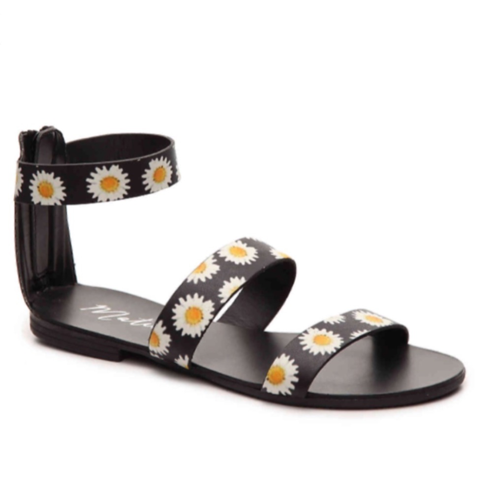 Matisse Nikita Daisy Leather Sandals - Gem
